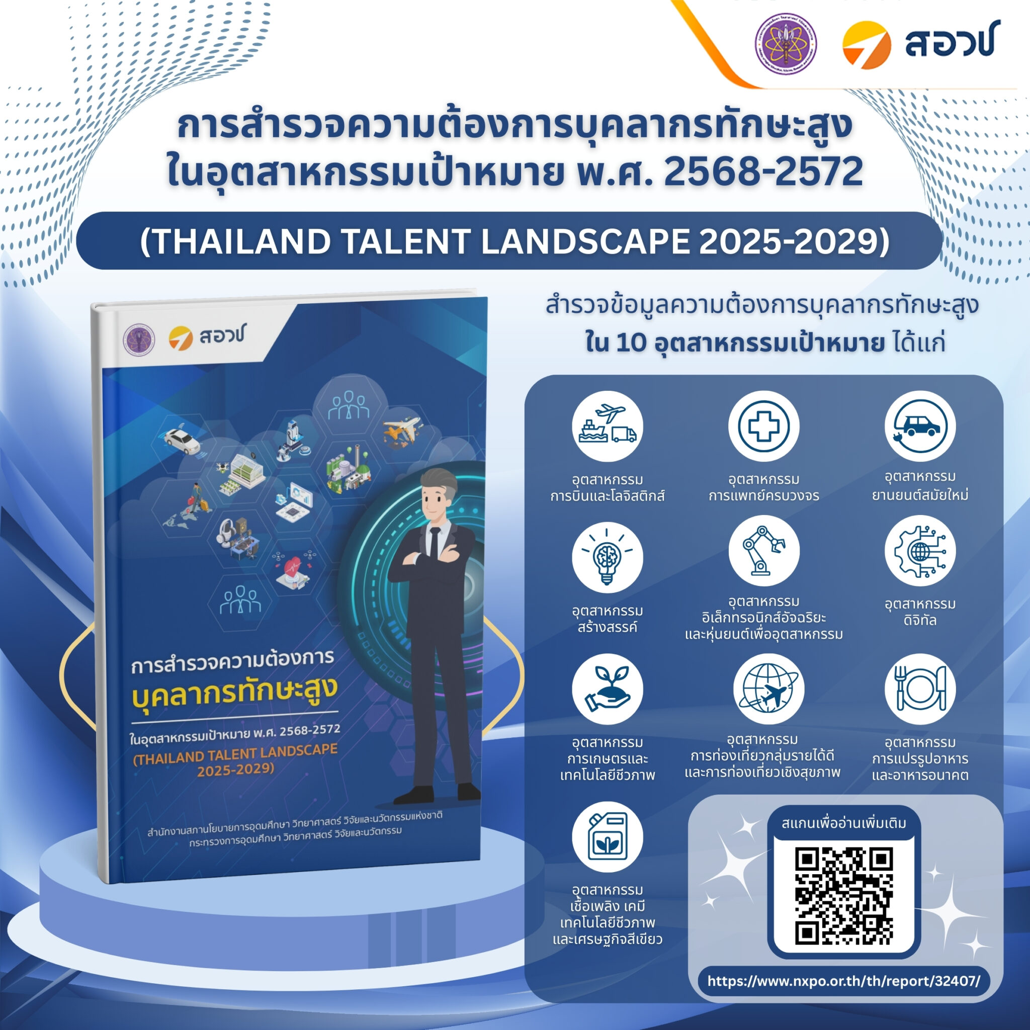 ผลการสํารวจความต้องการบุคลากรทักษะสูง ในอุตสาหกรรมเป้าหมาย พ.ศ. 2568-2572 - km.fti.or.th